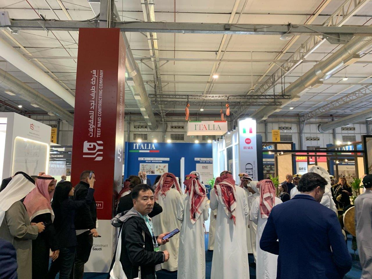 The Italian stone industry shone at MARBLE & STONE SAUDI ARABIA 2025 ...